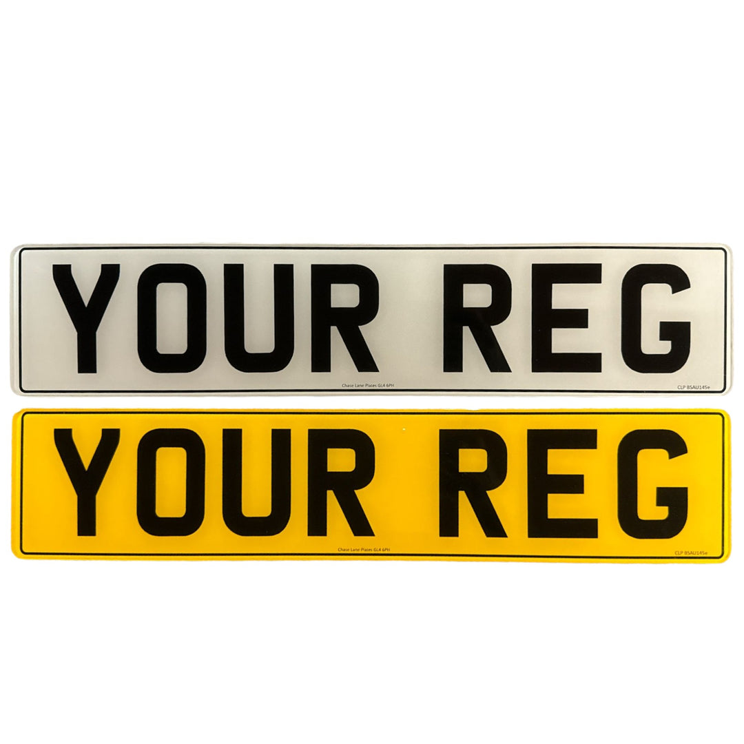 Discover our Custom Number Plates – Chase Lane Plates
