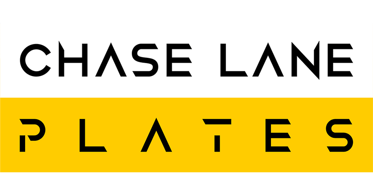 Pressed Number Plates | Classic, Aluminum, Acrylic, Metal, 4D – Chase ...