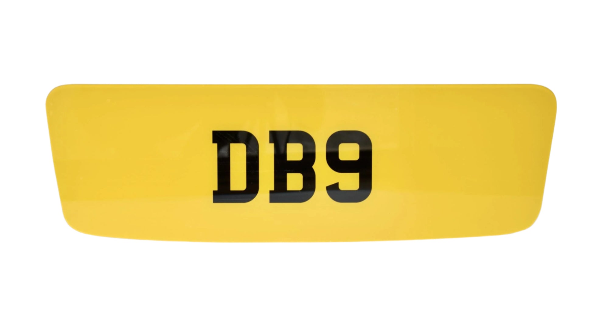 Aston Martin DB9 Rear Number Plate – Chase Lane Plates