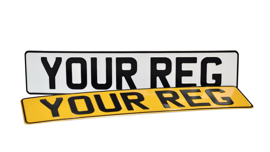 Pressed Number Plates | Classic, Aluminum, Acrylic, Metal, 4D – Chase ...