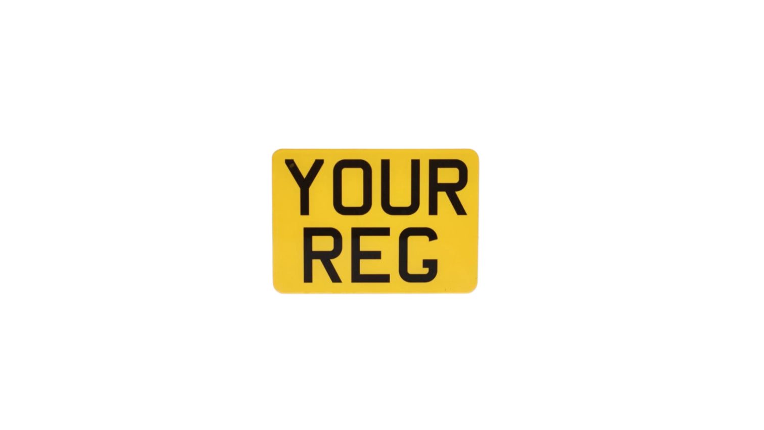 Motorbike Number Plates